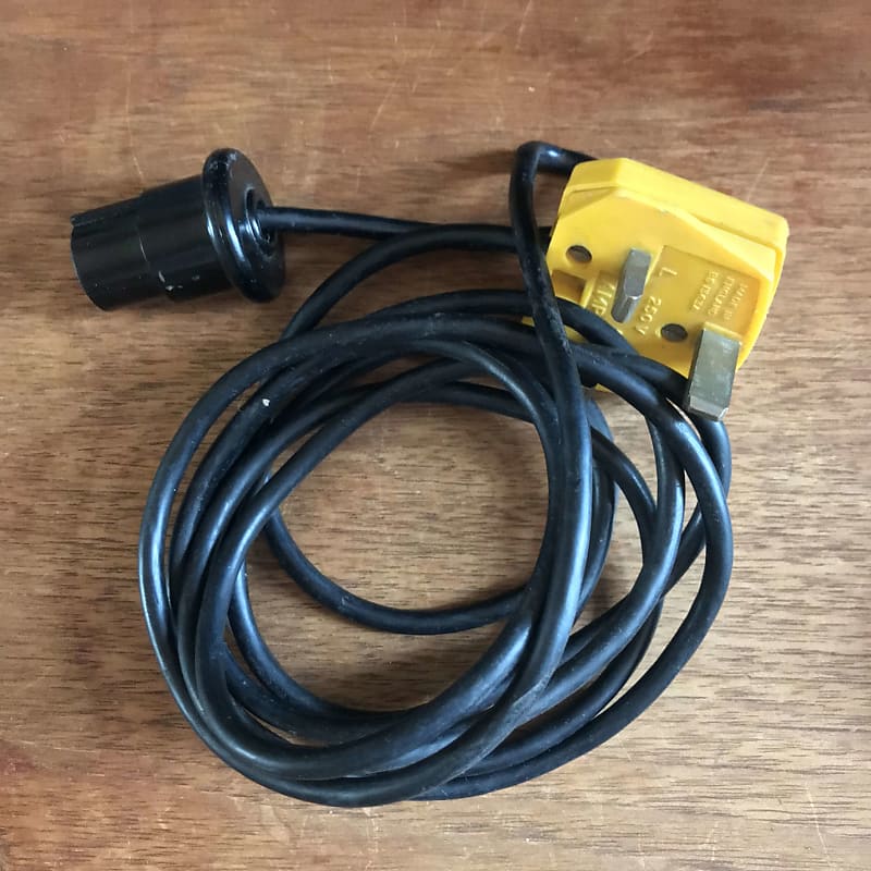 Vintage Early 1970’s Bulgin power lead / cable - | Reverb Australia