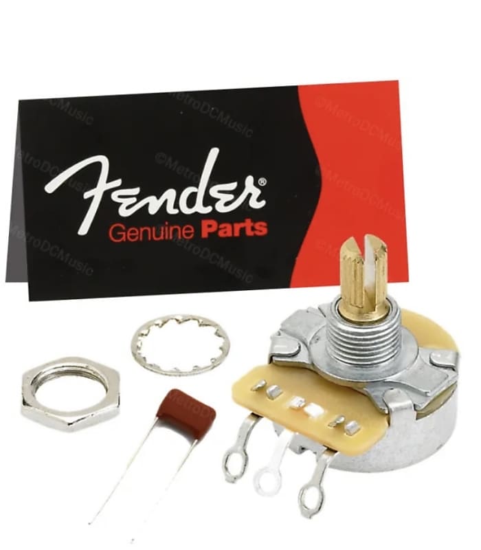 Fender 250k split shaft Pot | Reverb