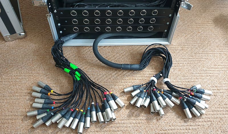 Handwired 24in 48out Rack XLR Splitter | Reverb Canada