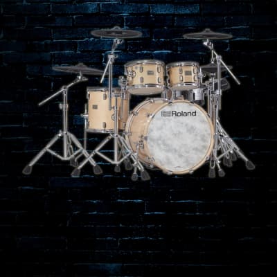 Roland VAD706 V-Drums Acoustic Design 5pc Kit - Natural | Reverb