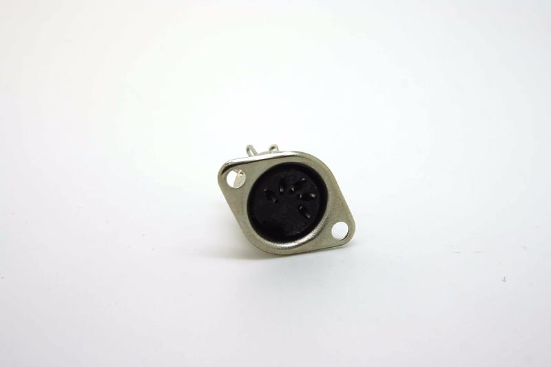 KUSTOM DIN 5 PIN SOCKET CONNECTOR PANEL MOUNT - NEW OLD STOCK | Reverb