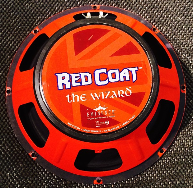 Eminence Red Coat Series "The Wizard" 12" Speaker, 8 Ohm | Reverb