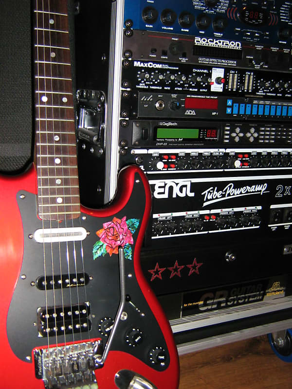 Kramer Focus 3000 Vintage 1980’s Candy Apple Red | Reverb Lithuania