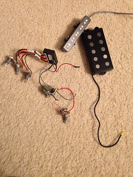 Bartolini MK1 Preamp and MM/J Pickups 2017 Black | Reverb