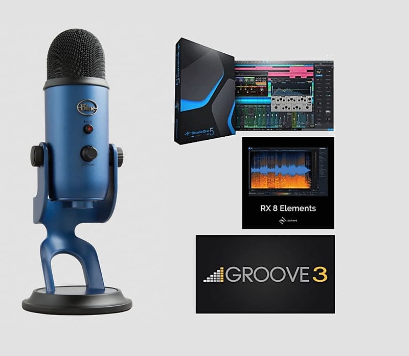 Blue Microphones Yeti Plus Pack USB Microphone w/ Software | Reverb