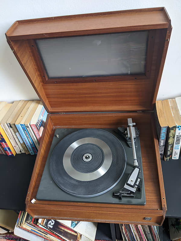 Garrard Turntable 1970s Wood | Reverb