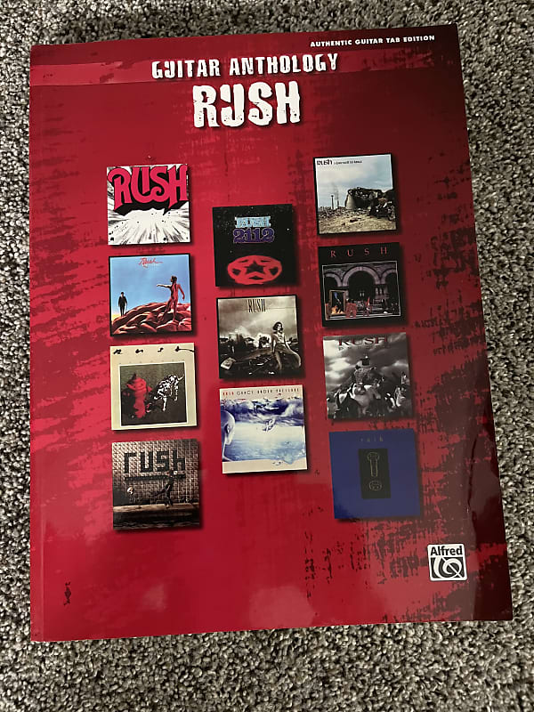 Guitar Tab Rush Guitar Anthology | Reverb