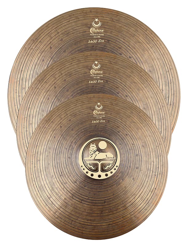 Bosphorus Cymbals 1600 Era Clap Stack 11"-13"-15" | Reverb