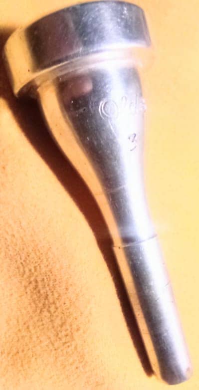 Old's & Sons Vintage Trumpet mouthpiece-Silver Plated | Reverb