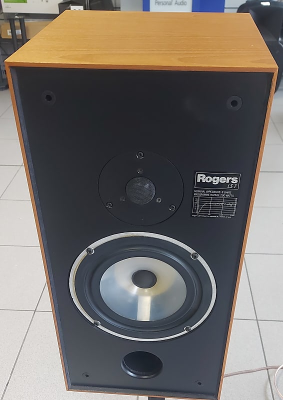 Rogers LS7 Speakers Pair - Used, Teak | Reverb