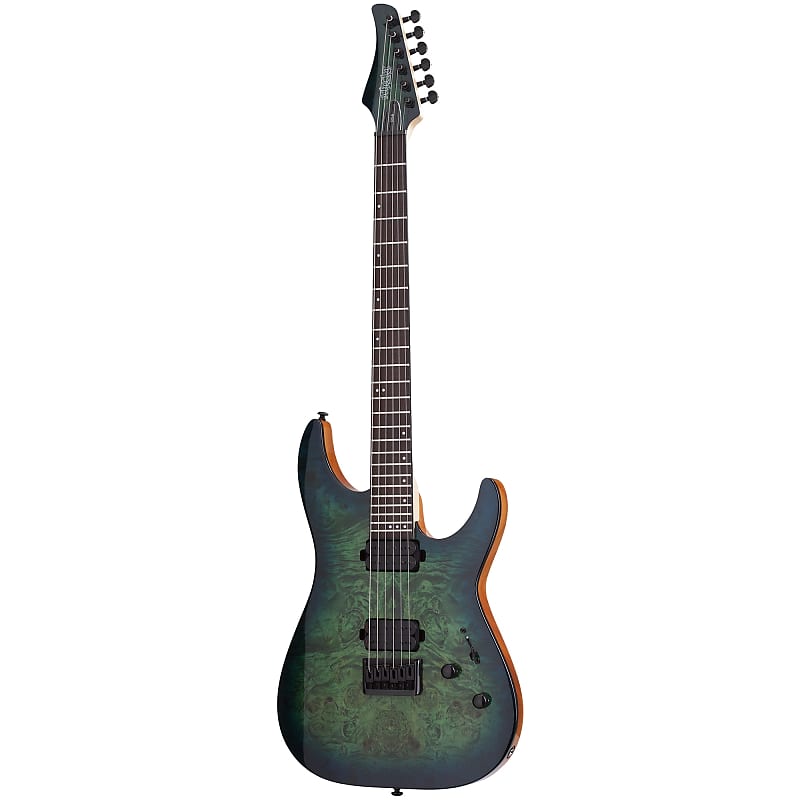 Schecter CR-6 Aqua Burst AQB Electric Guitar B-Stock CR 6 CR6 | Reverb