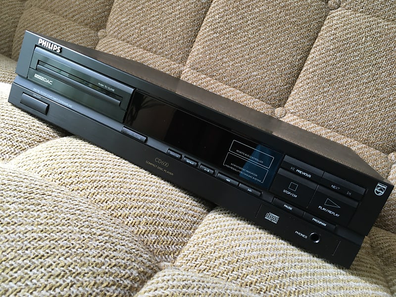 Philips CD600 Classic Multibit Dual DAC CD Player | Reverb