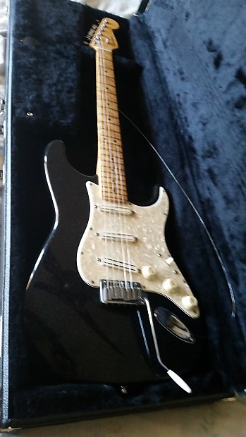 Fender Custom Shop Stratocaster Strat Black Holoflake | Reverb