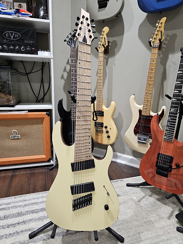 Kiesel DCM8 8 string - Creme | Reverb