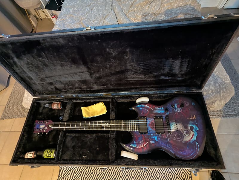 ESP LTD ESP LTD SG Limited Edition Custom Graphic 2013 | Reverb