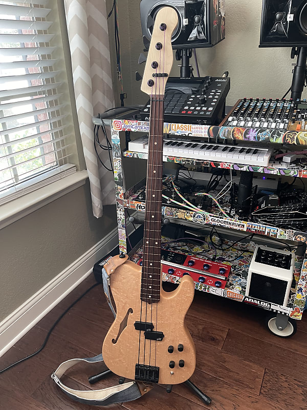 Warmoth Thinline Tele Bass Satin | Reverb
