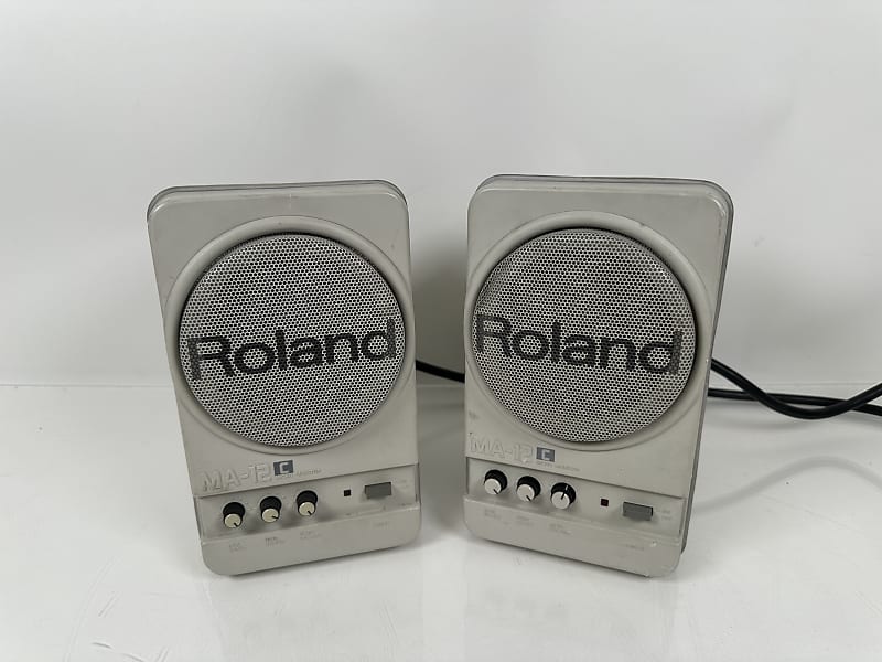 Roland MA-12C Stereo Monitor Speakers Desktop PC Micro | Reverb UK