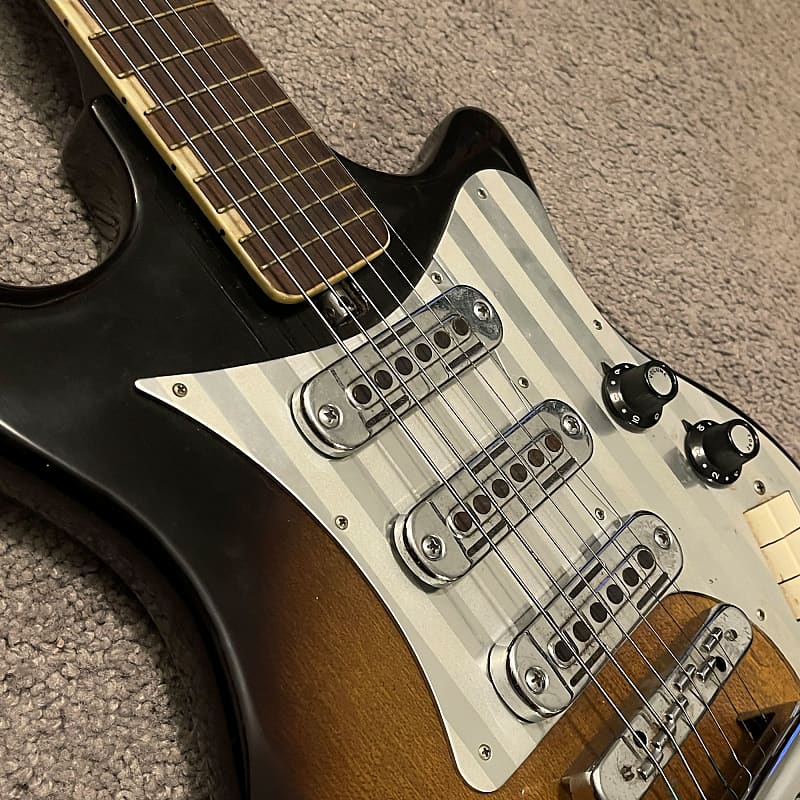 TEISCO DEL REY Electric Guitar - Vintage 1960s Japan - 3 | Reverb