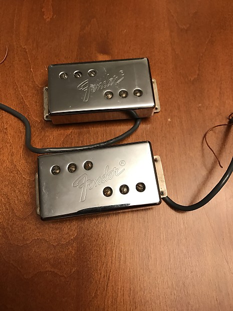 Fender '72 Reissue Wide Range Humbucker Pick Ups Chrome | Reverb