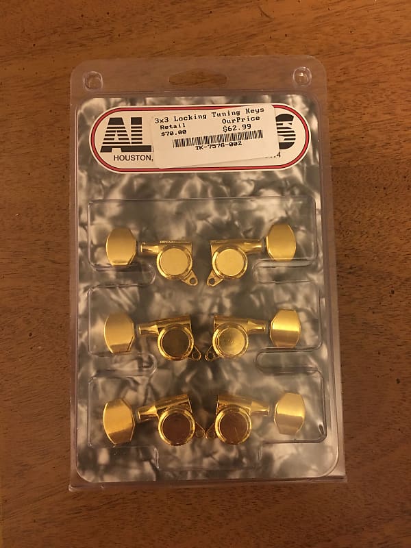 Allparts Locking Tuners Gold | Reverb