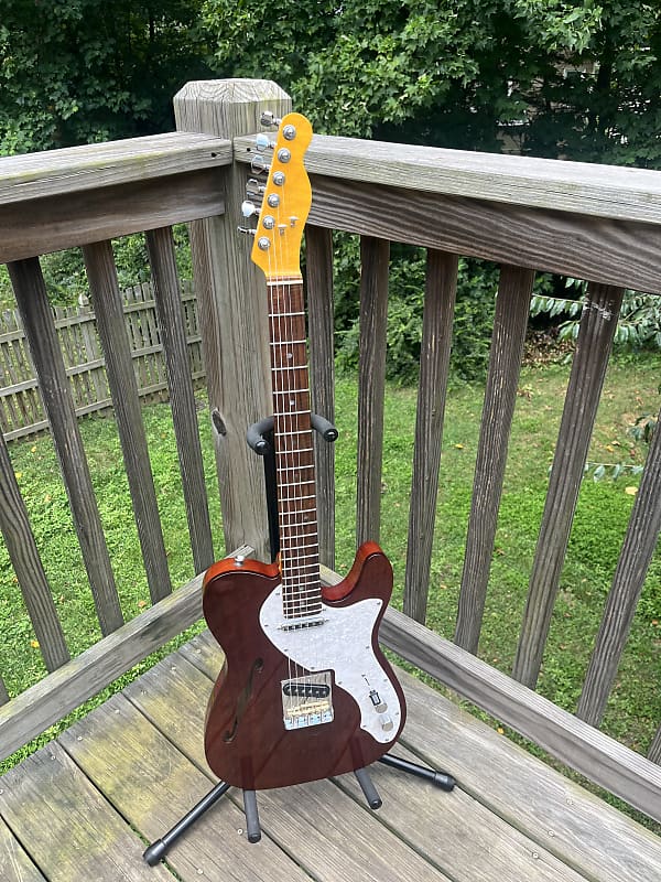 Custom Built Thinline Telecaster Electric Guitar | Reverb