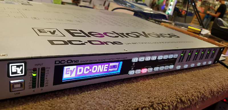 EV Electrovoice DC-One 2‑In/6‑Out Sound System Processor, | Reverb