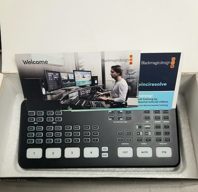 BlackMagic Design ATEM MINI PRO Video Switcher HDMI - Mint in | Reverb