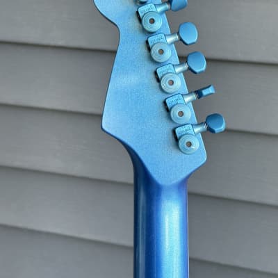 Warmoth Eman Baritone Jazzmaster Electric Guitar - Lake | Reverb