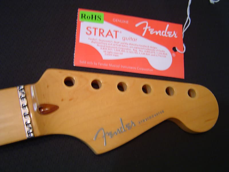 2014 Fender USA American Deluxe Strat MAPLE NECK w LSR Roller | Reverb