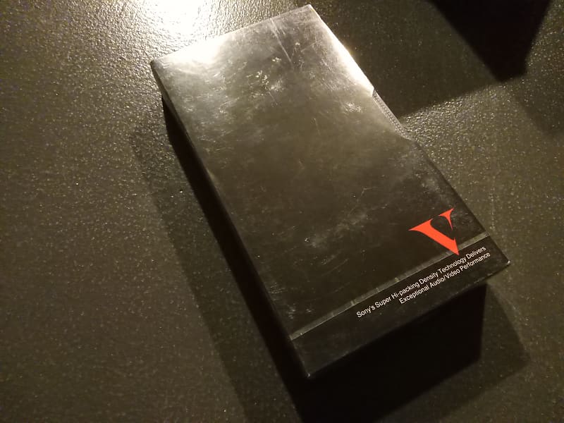 Sony V vhs tapes New! 2 Tapes! V vhs new! 2000s - Black | Reverb