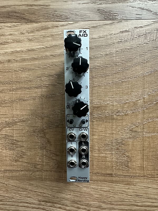 Happy Nerding FX Aid - 4hp Multi Effects - Silver | Reverb