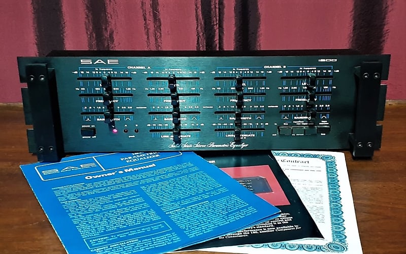 SAE Vintage Scientific Audio Electronics SAE 1800 Parametric | Reverb