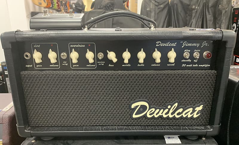 Devilcat Jimmy Jr. Head Black | Reverb
