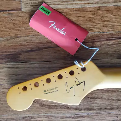 Fender Cory Wong Signature Stratocaster Neck || 2021 Satin | Reverb UK