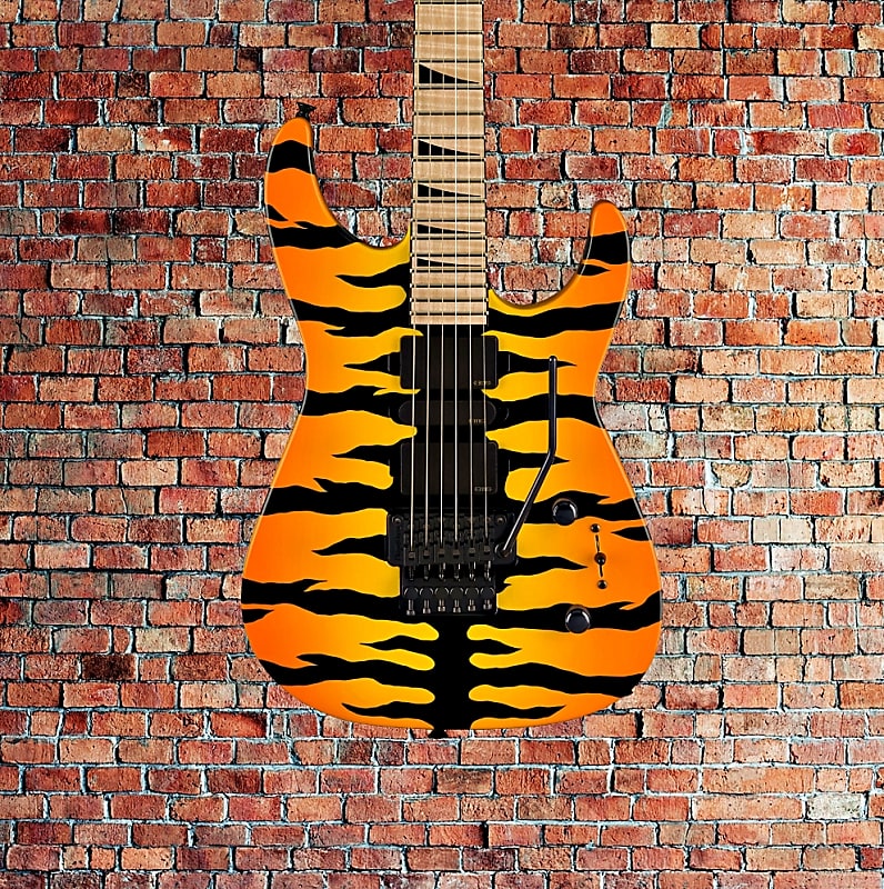 Jackson USA Custom Shop Limited Edition Dinky Bengal Tiger | Reverb