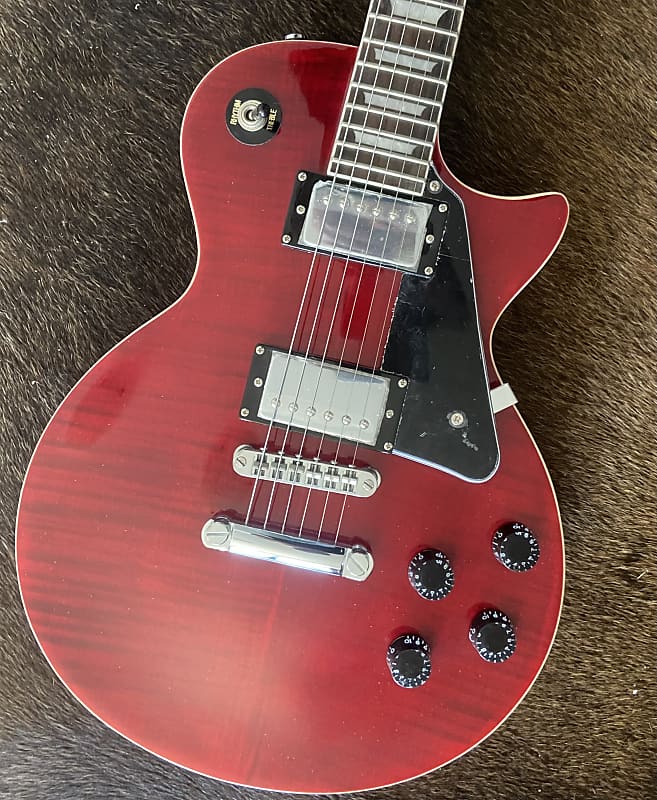 Firefly FFLPS Les Paul Red flame | Reverb