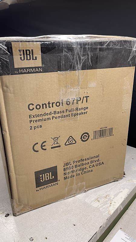 JBL Control 67P/T Black PAIR | Reverb