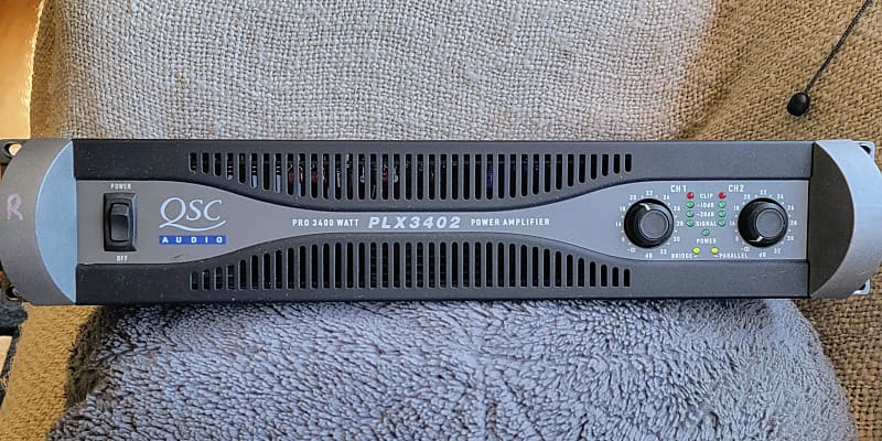 QSC PLX-3402 2-Channel Pro Power Amplifier | Reverb