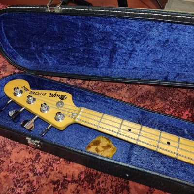 Maya Electric Bass 1970s - Sunburst - two tone | Reverb