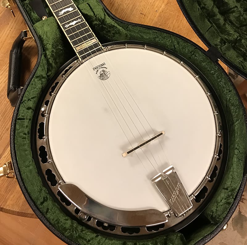 2017 Deering Terry Baucom Signature 5 String Banjo | Reverb