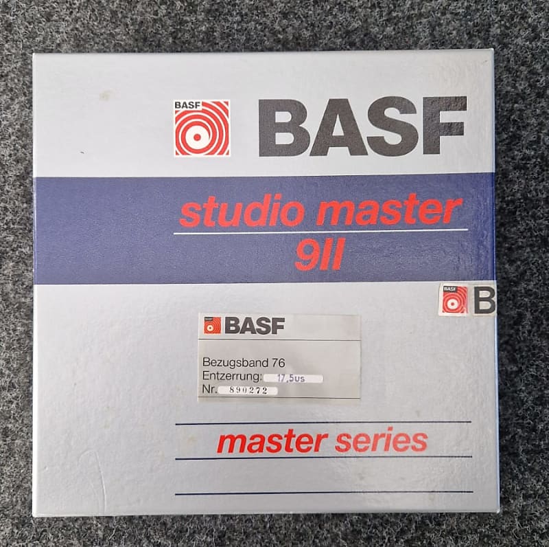 BASF 2" Bezugsband 76 / Calibration Tape 76 - 30ips, 320 | Reverb