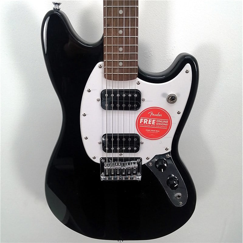 Squier Bullet Mustang Electric Guitar Black B-Stock | Reverb UK
