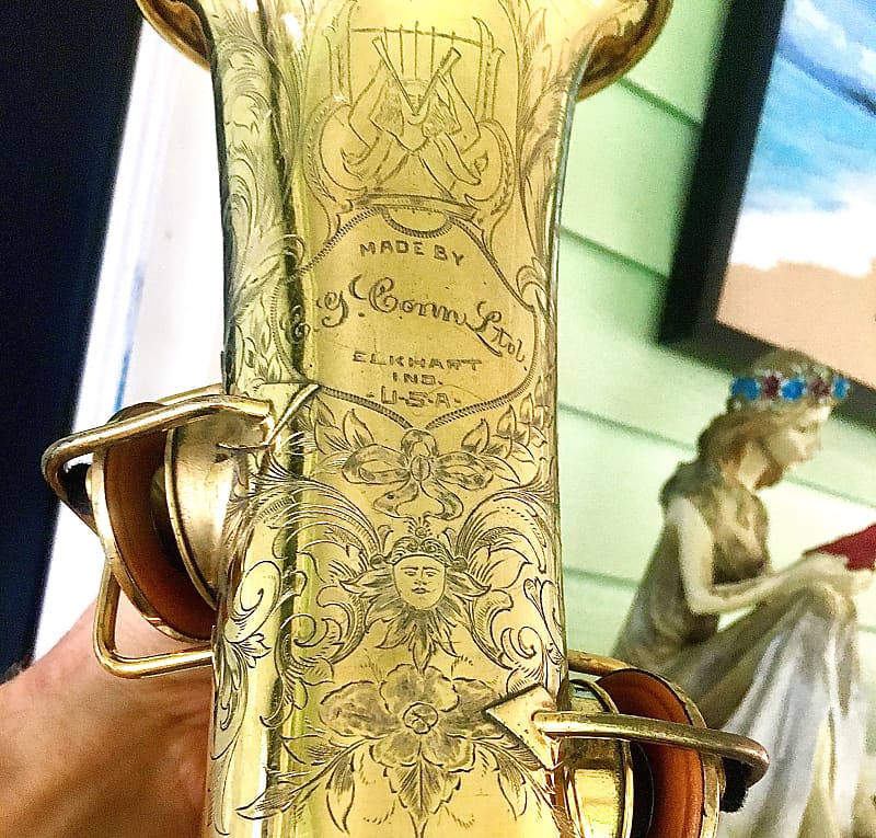 FANTASTIC CONN STENBERG PORTRAIT GOLD PLATED ALTO SAXOPHONE " | Reverb