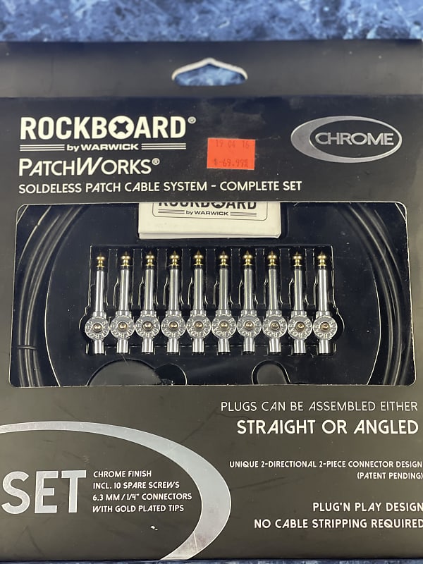 Rockboard Soldeless Patch Cable System | Reverb Canada