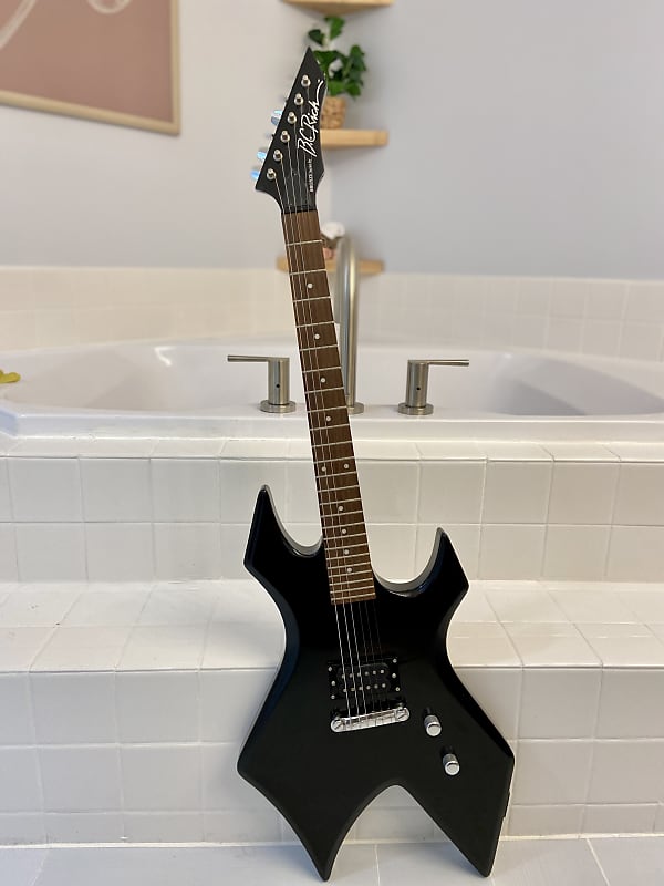 B.C. Rich Warlock WPG99/BK Bronze Series 1999 - Black | Reverb
