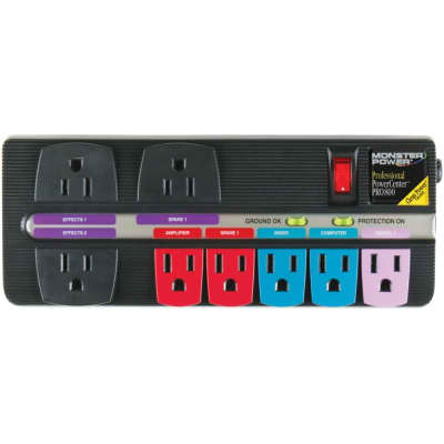 Monster Cable - PRO 800 - 8 Power Outlets with Clean Power | Reverb