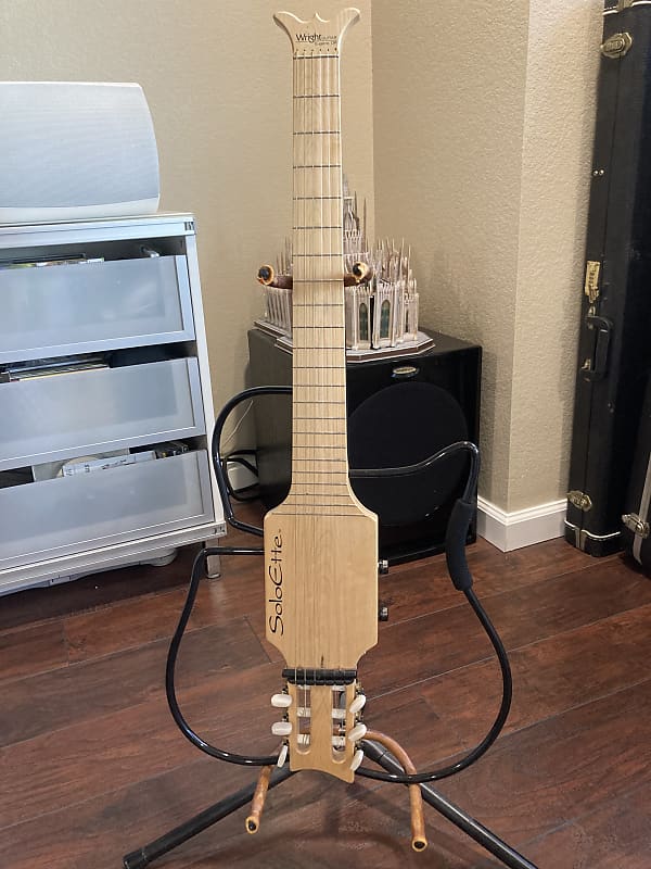 Wright Guitars Soloette Headless Nylon String Travel Guitar | Reverb