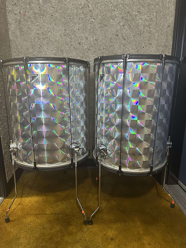 Remo Brazilian Surdo Drums (Pair) - Sparkle | Reverb