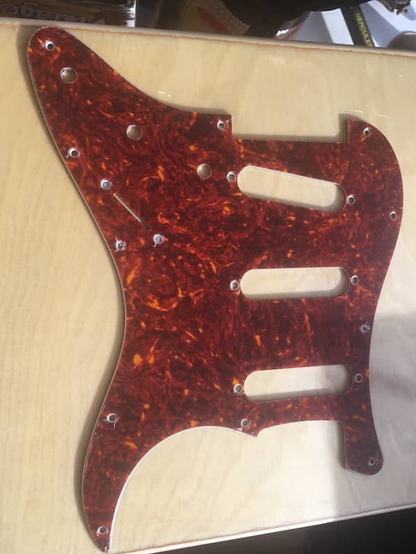 Fender Stratocaster Scratch Plate Tortoise Shell | Reverb