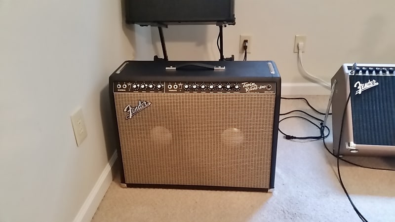 Fender Twin Reverb 2-Channel 85-Watt 2x12" Guitar Combo 1963 | Reverb